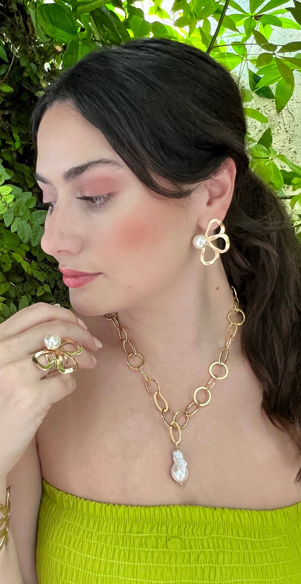 Kali Pearl Ring – LiaBella